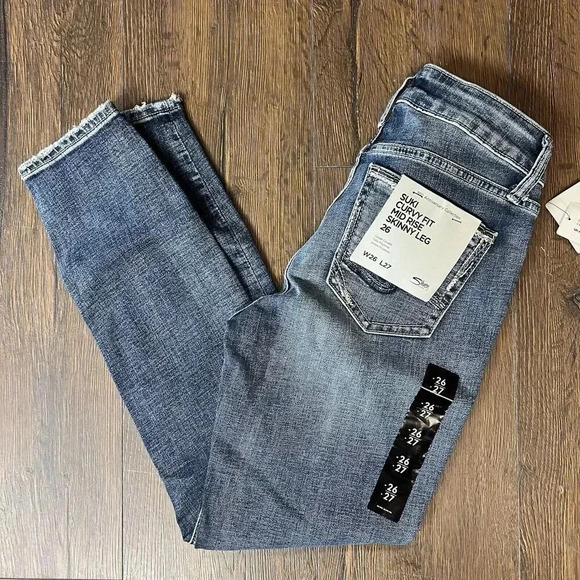 Silver Jeans | Jeans | Silver Jeans Suki Curvy Fit Mid Rise Skinny ...